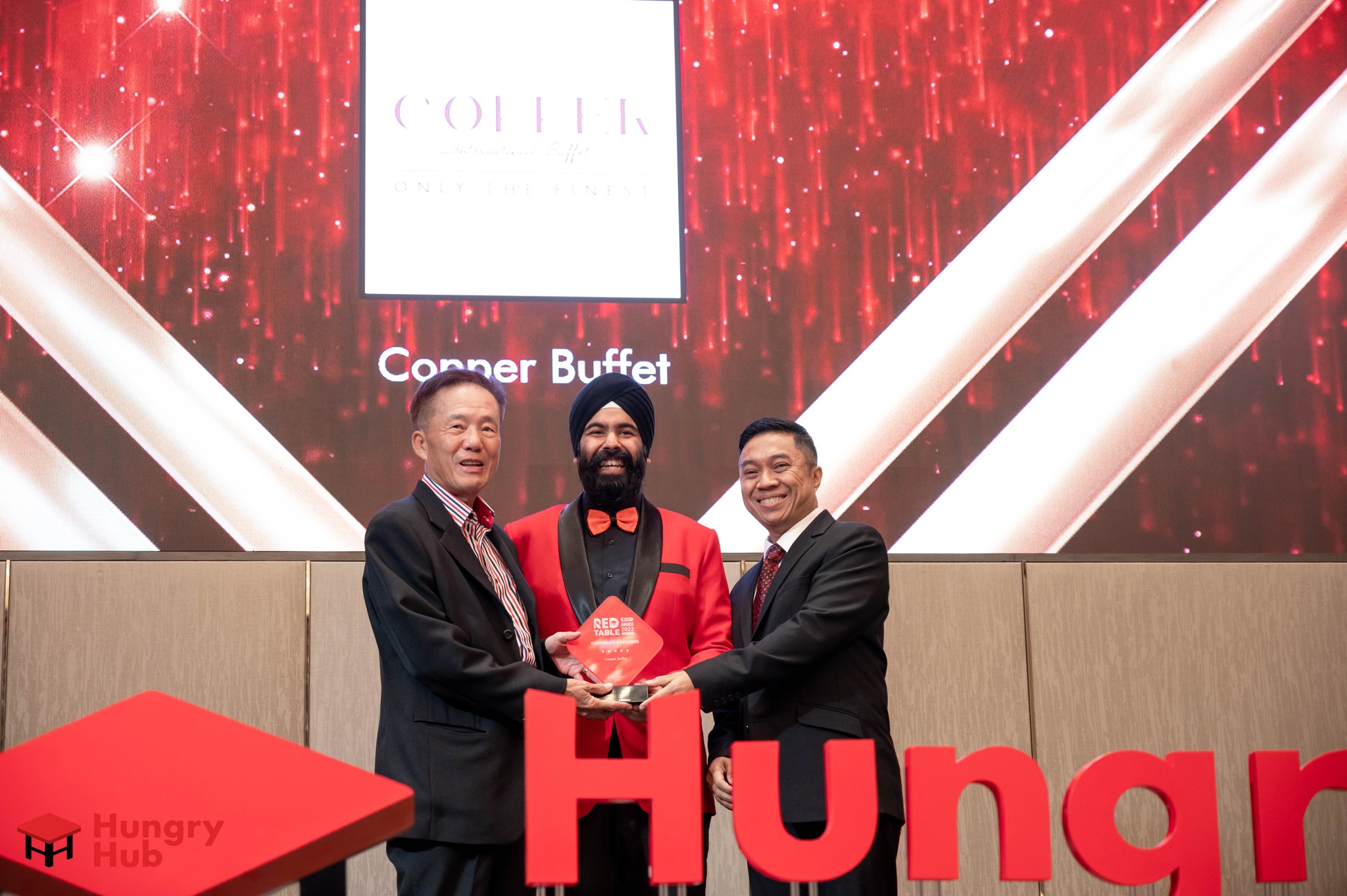 Hungry Hub Red Table Award 2022 สุดยอดร้านอาหาร โรงแรม ยอดเยี่ยมแห่งปี